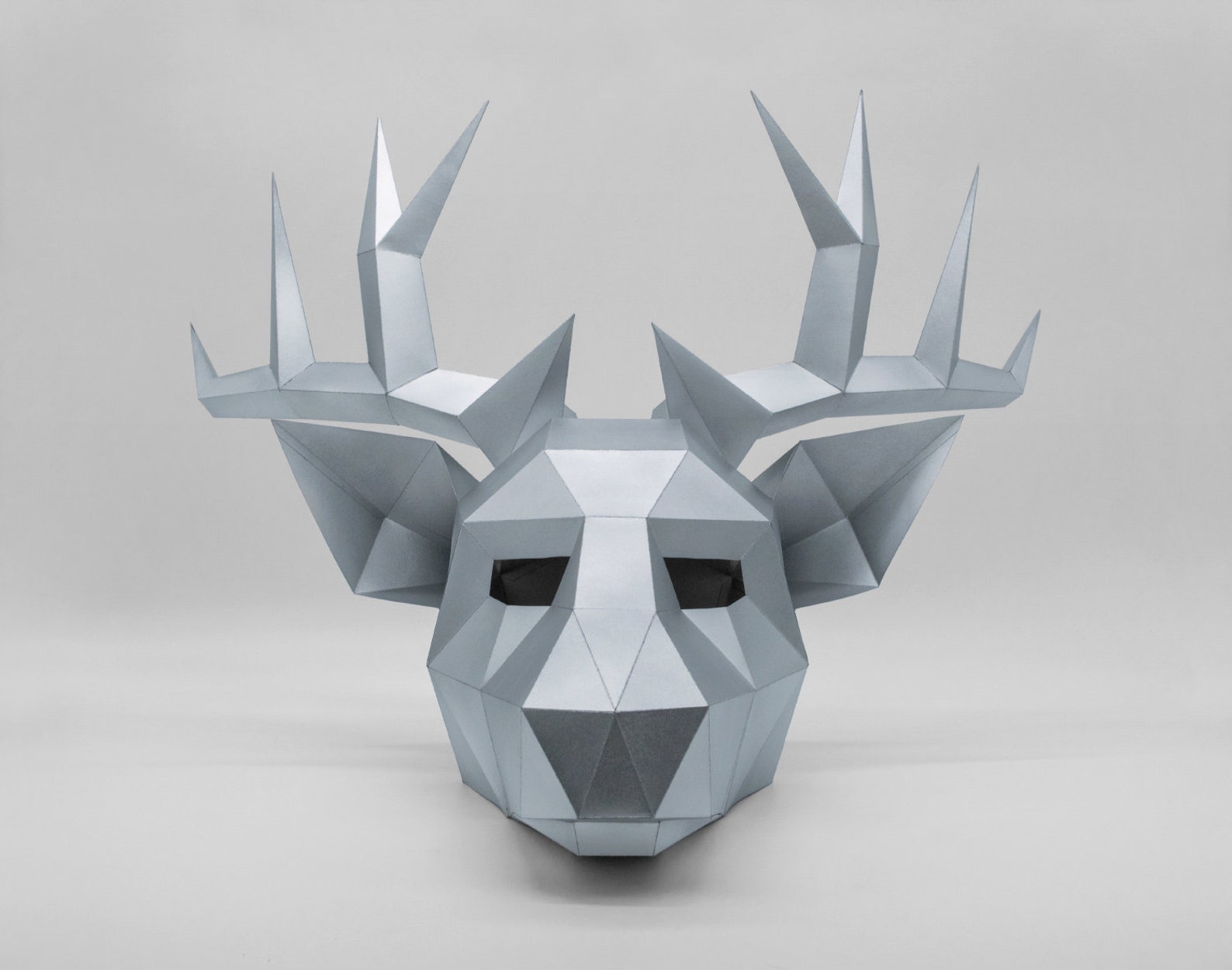 Deer Mask Reindeer Mask DIY Paper Mask Printable Template - Etsy