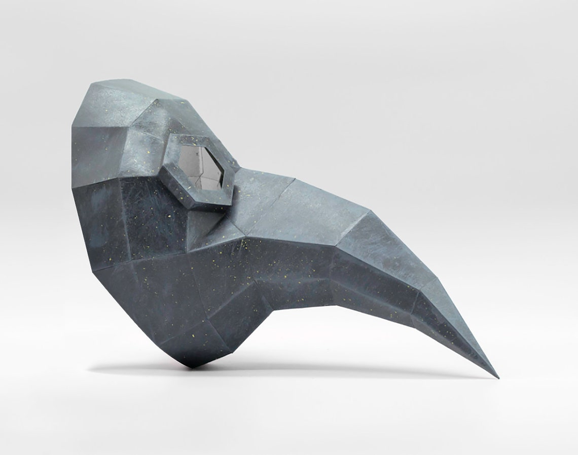 Plague Doctor Mask DIY Paper Mask Printable Template - Etsy