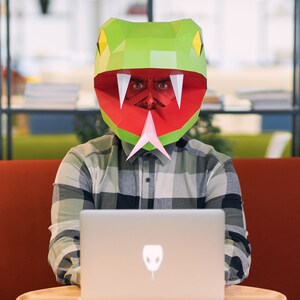 Snake Mask, Cobra Mask | DIY Paper Mask, Printable Template, Papercraft ...