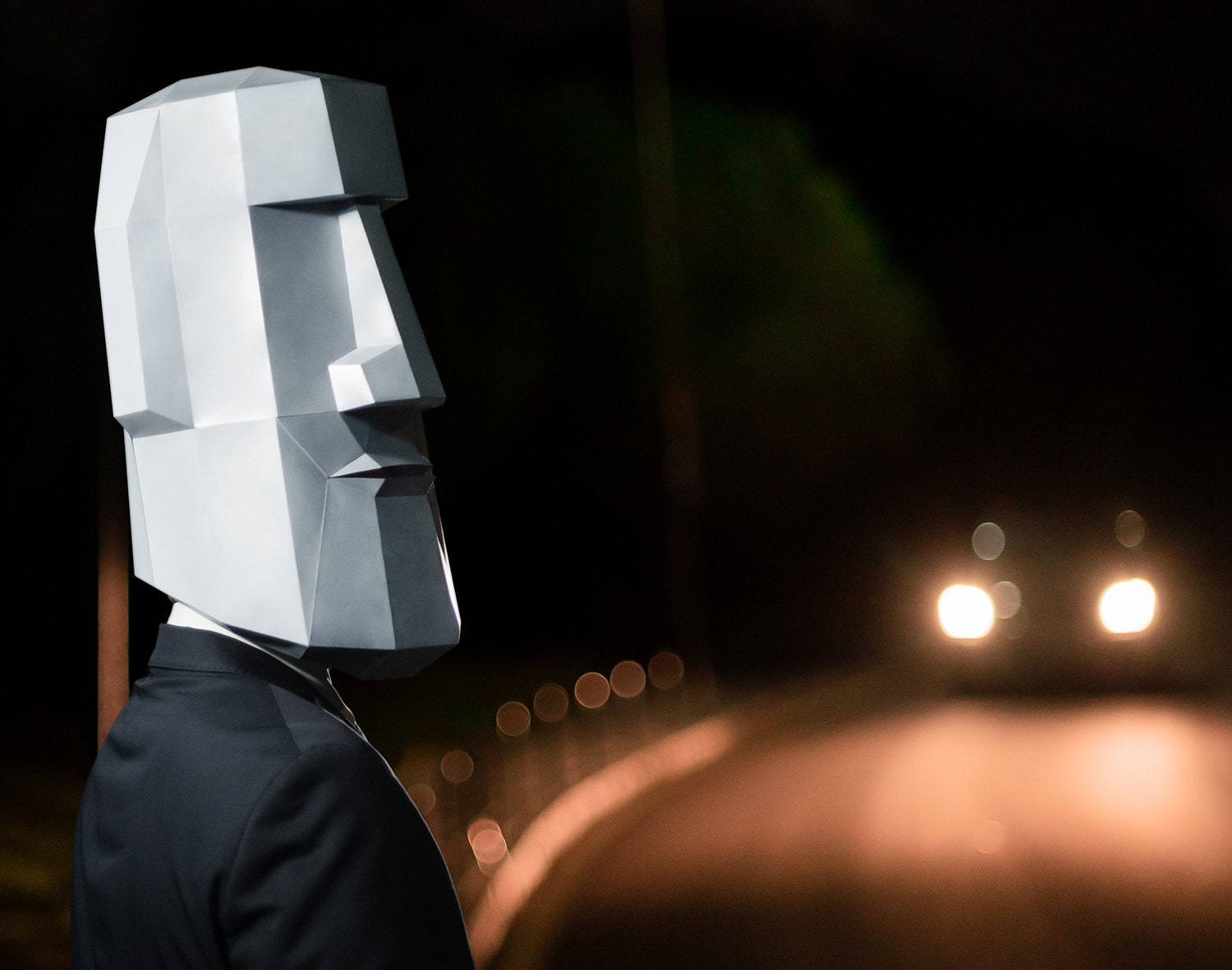 Moai Mask DIY Paper Mask Printable Template Papercraft 3D - Etsy UK