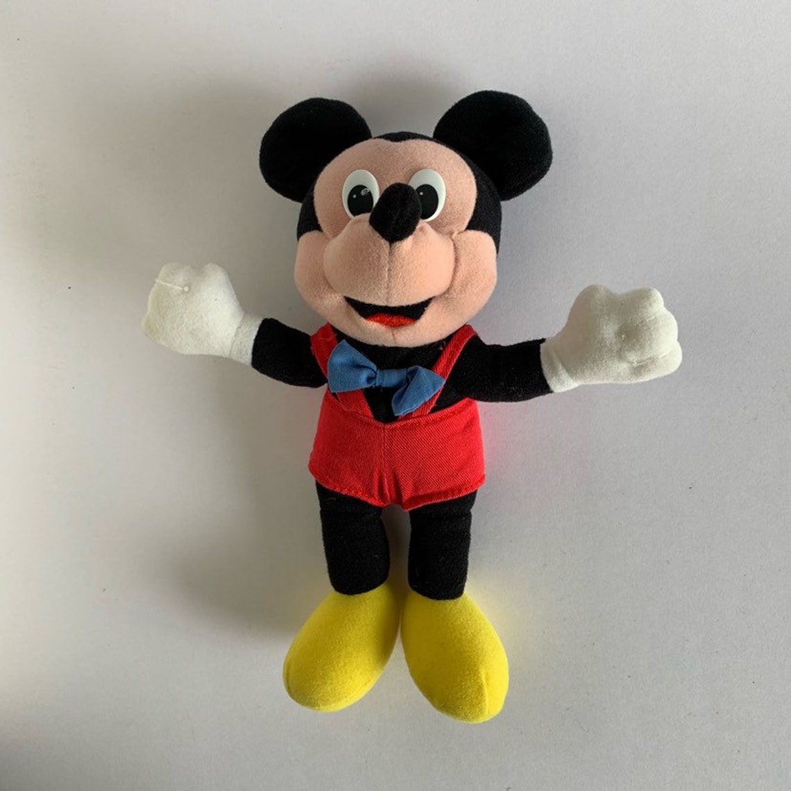 Vintage Applause Mickey Mouse Plush Toy Doll Blue Bow Tie, Item Number ...