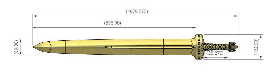 Hellboy Excalibur - Etsy