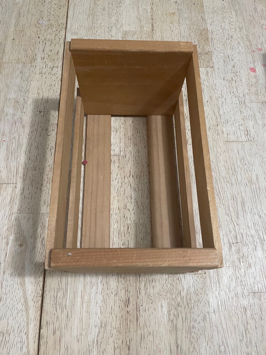 Napa Valley Box Company 20 CD Compact Disc Storage Wood Crate Case ...