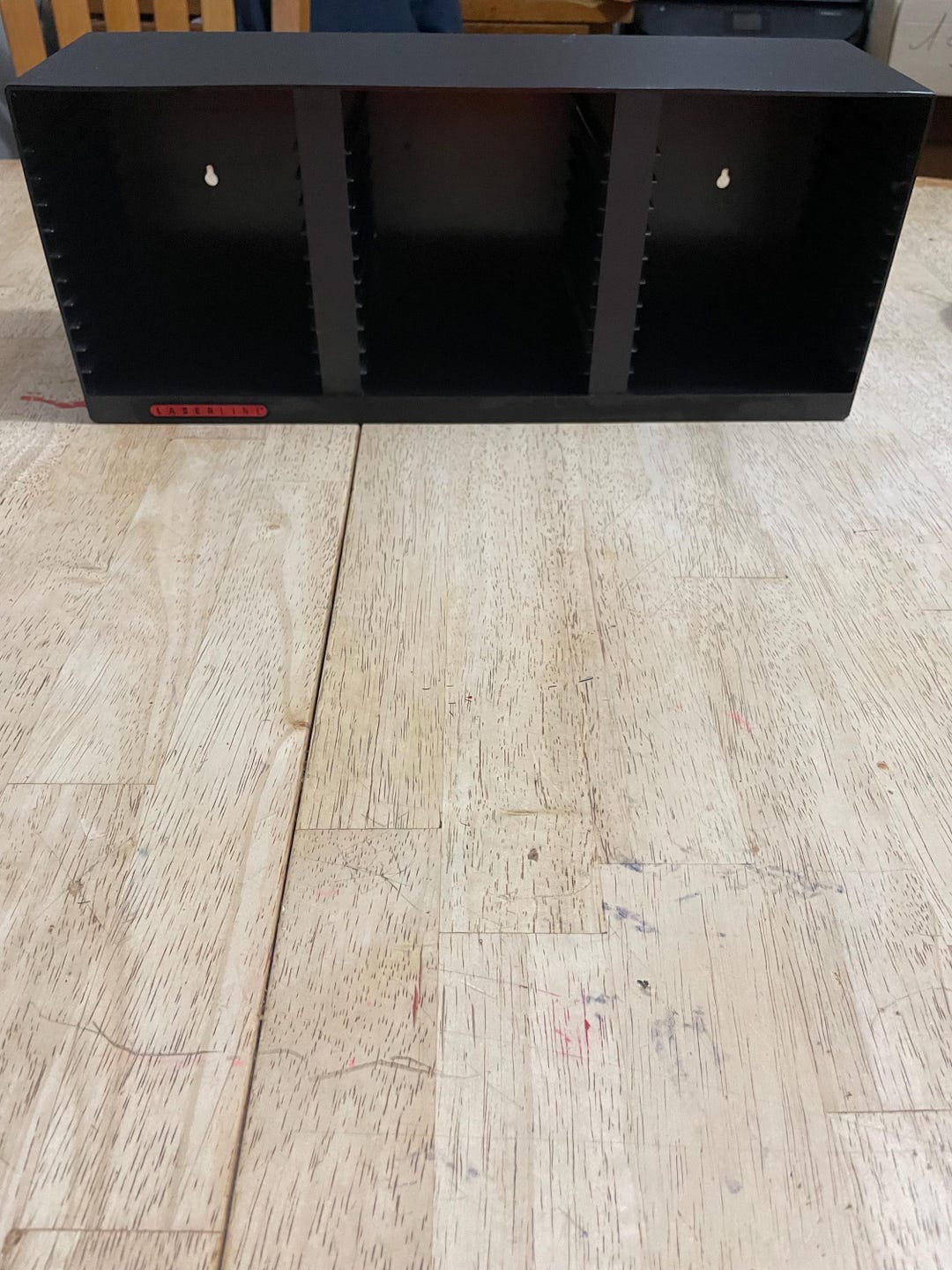 Laserline 36 CD Black Plastic Storage Holder Organizer Media Wall Mount ...