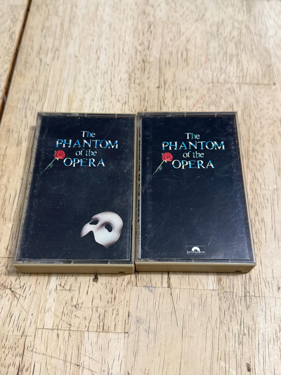 The PHANTOM of the OPERA Double Cassette Set Tape 1 & 2 1987 Polydor ...
