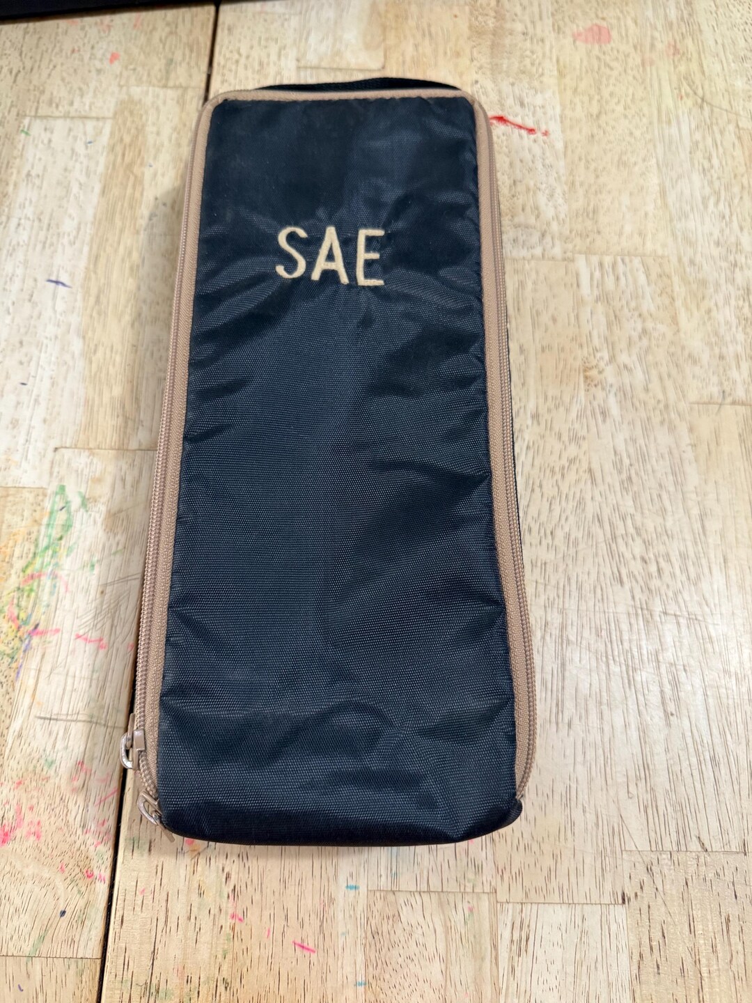 Monogrammed Cassette 15-tape Carry Case Holder Storage Black Zip ...