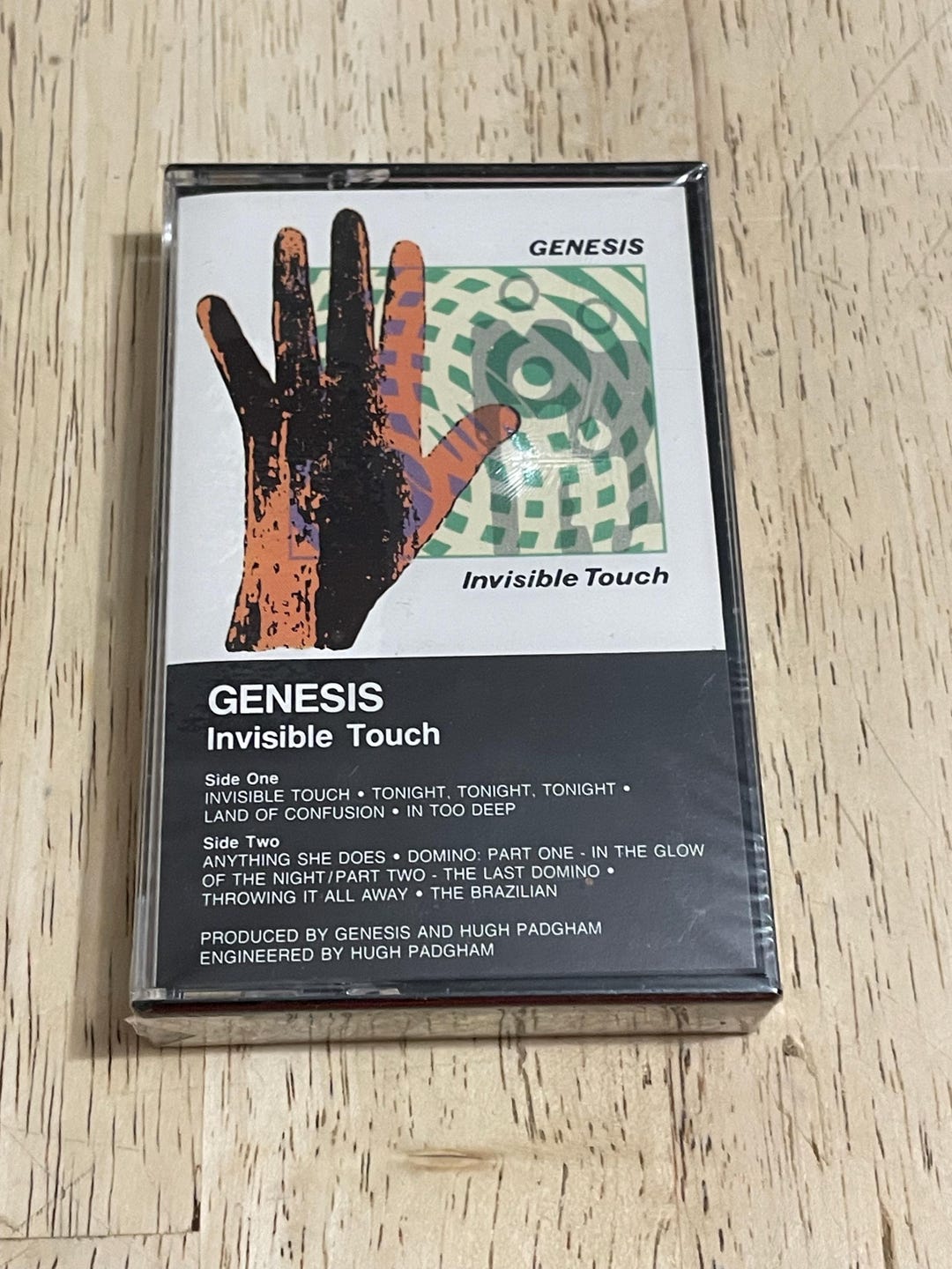 NEW SEALED Genesis Invisible Touch Cassette Tape 1986 Atlantic Records ...