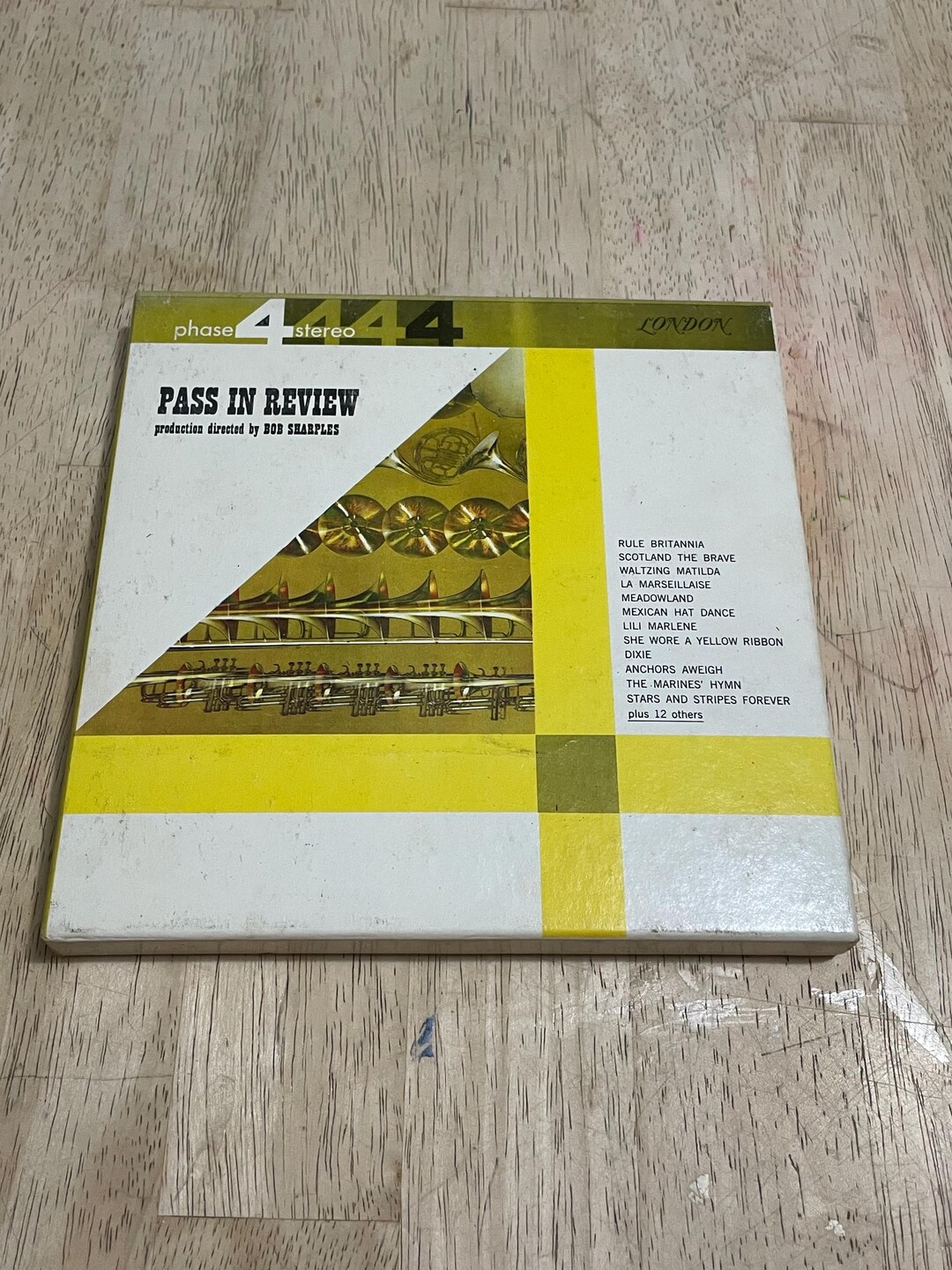 Bob Sharples - Pass in Review Marching and Parade Bands Reel to Reel ...