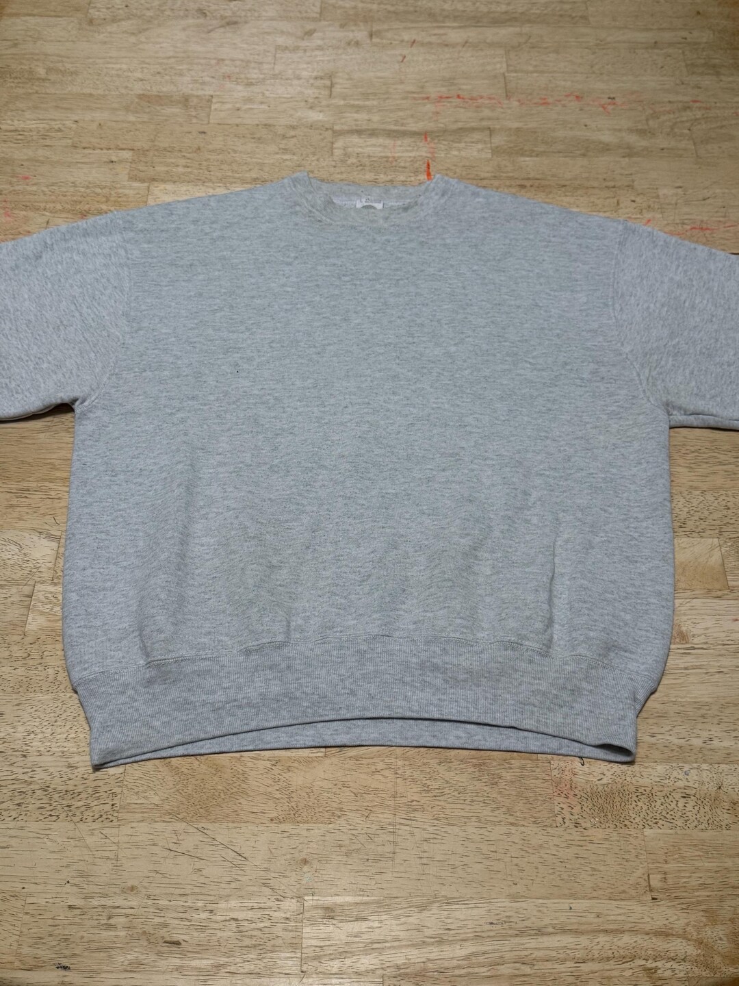 Vintage Munsingwear Blank Crewneck Sweatshirt Sz Large Gray Made in USA ...