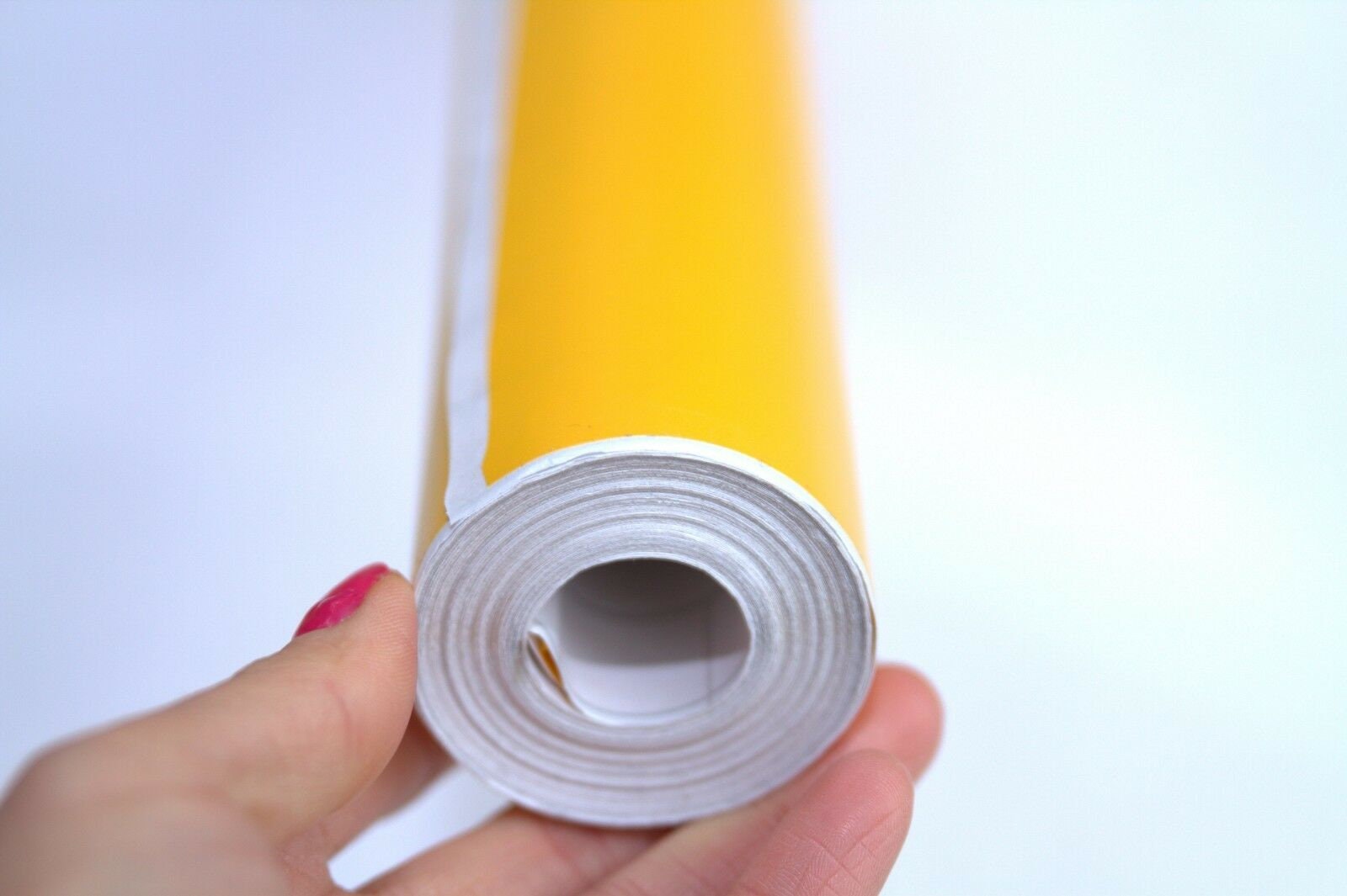 10m Sticky Back Plastic Wallpaper Sticker PVC Coated Fablon Sign Vinyl ...