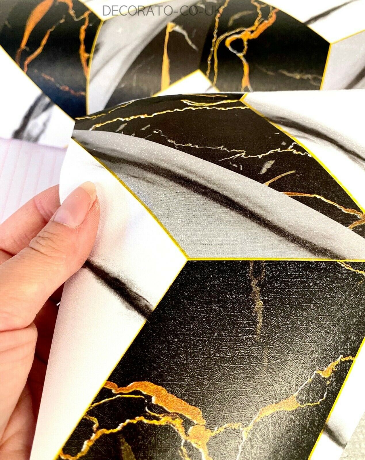 Art Deco Modern Marble Fablon Decal Sticky Back Plastic - Etsy UK