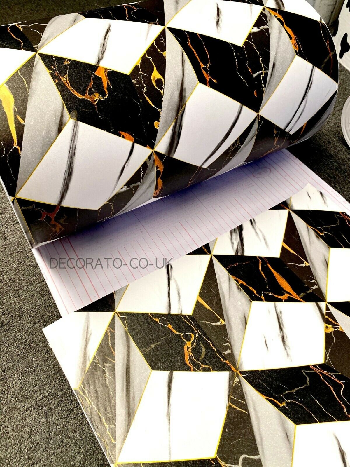 Art Deco Modern Marble Fablon Decal Sticky Back Plastic - Etsy UK