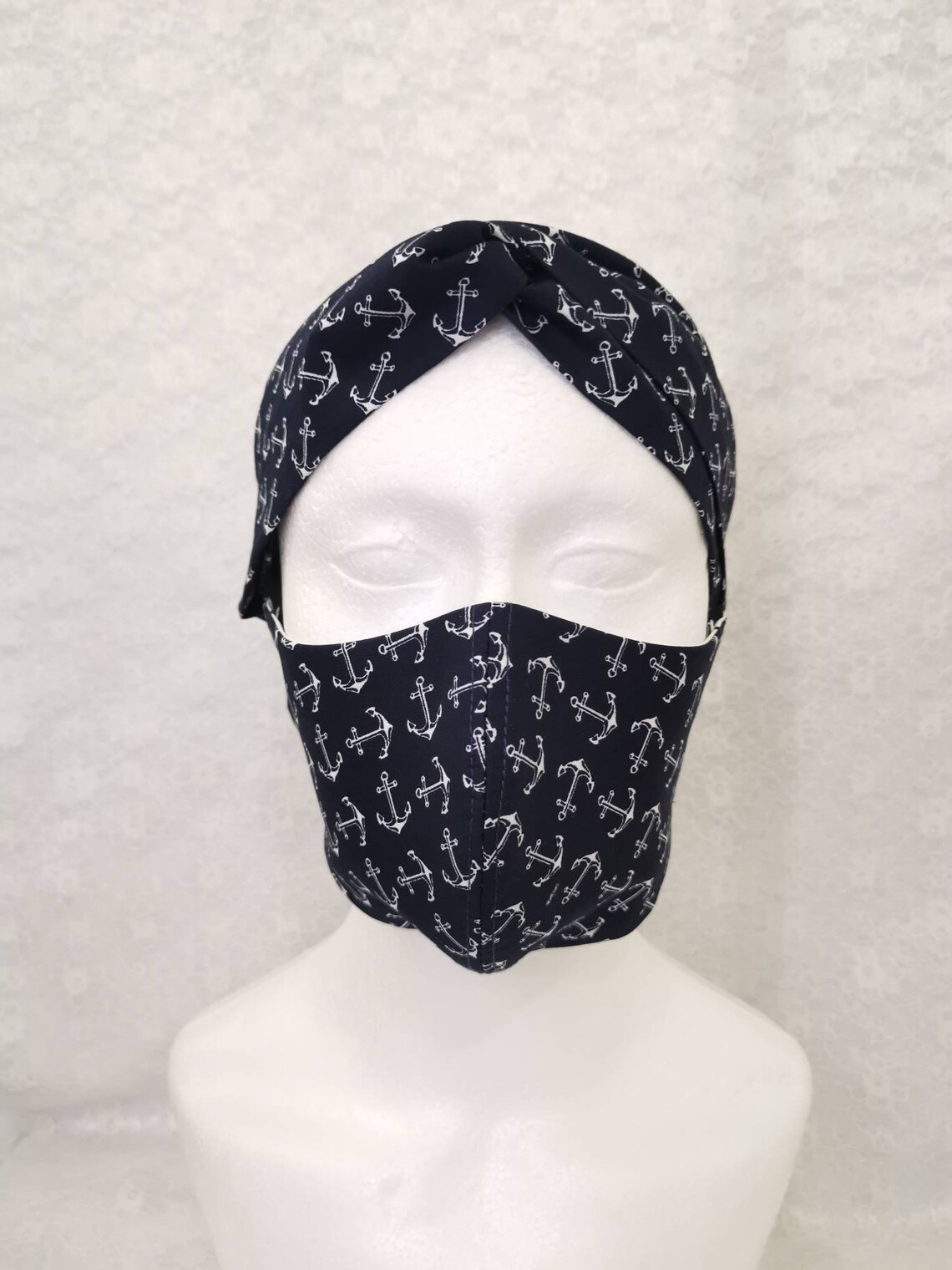 Face Mask & Headband set | Etsy