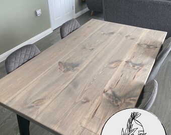 ARTEMIS Dining Table Bench Chairs Luxury Industrial Free - Etsy UK