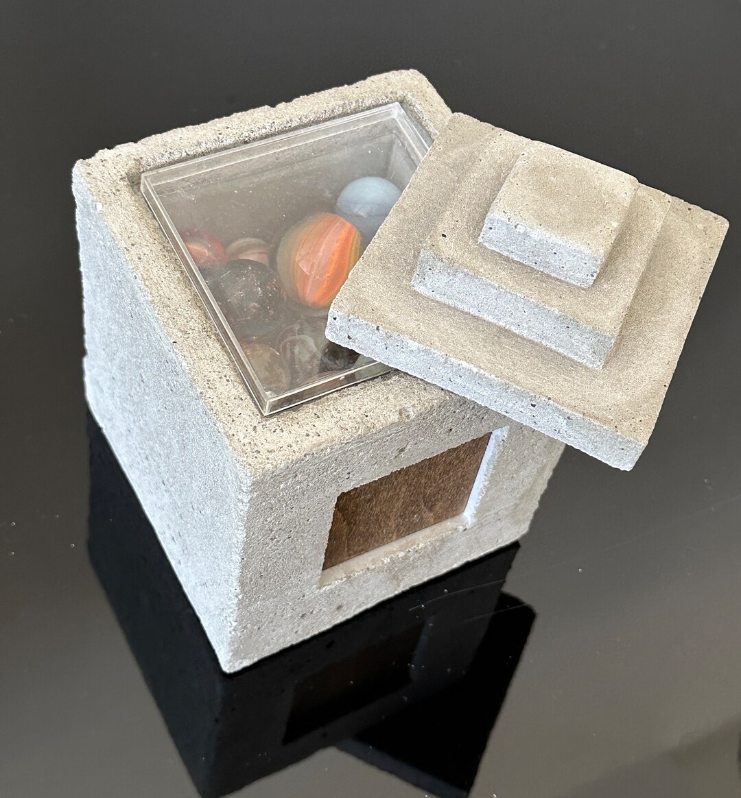 Concrete Reliquary Treasure Box Reliquary Valuable Precious Container ...