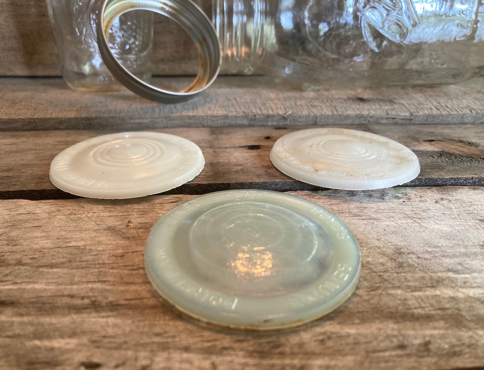 3 Genuine Boyd’s Porcelain Jar Caps - Etsy
