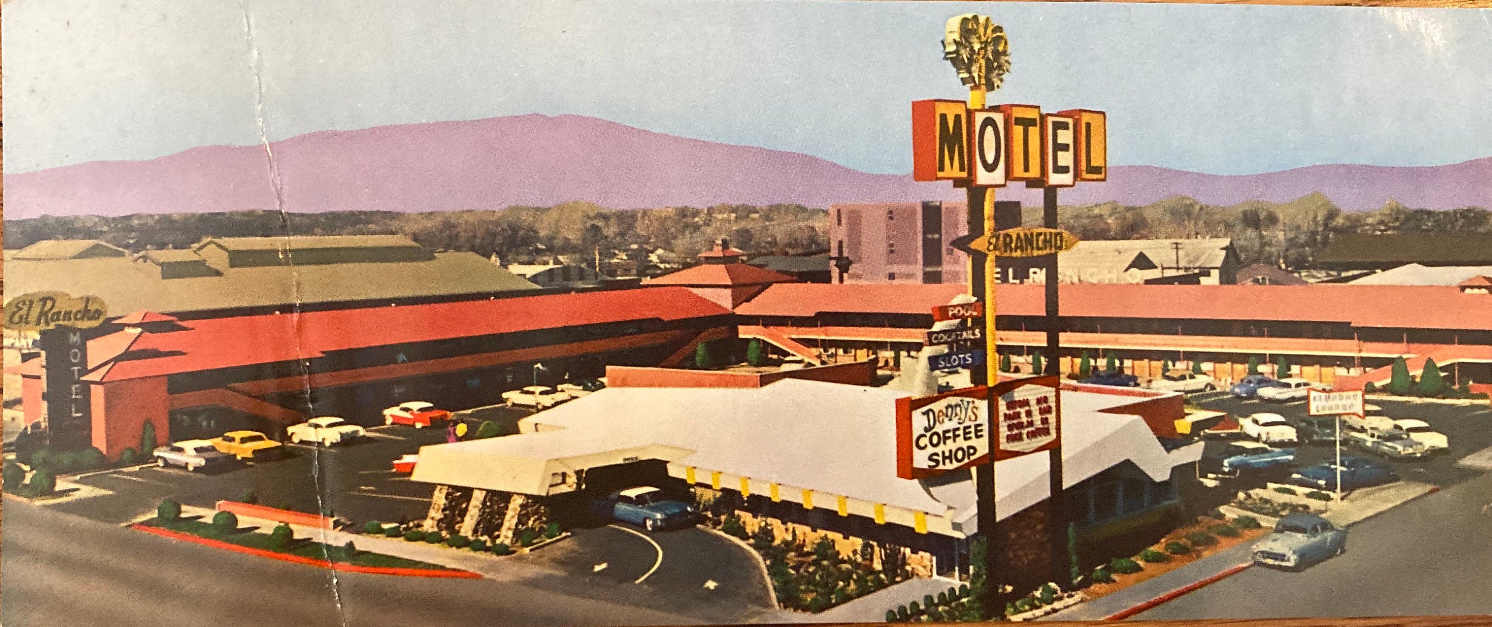 Eight Vegas Postcards 1960s - Etsy