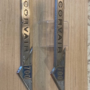 1960 Corvair 700 Badges (set) - Etsy