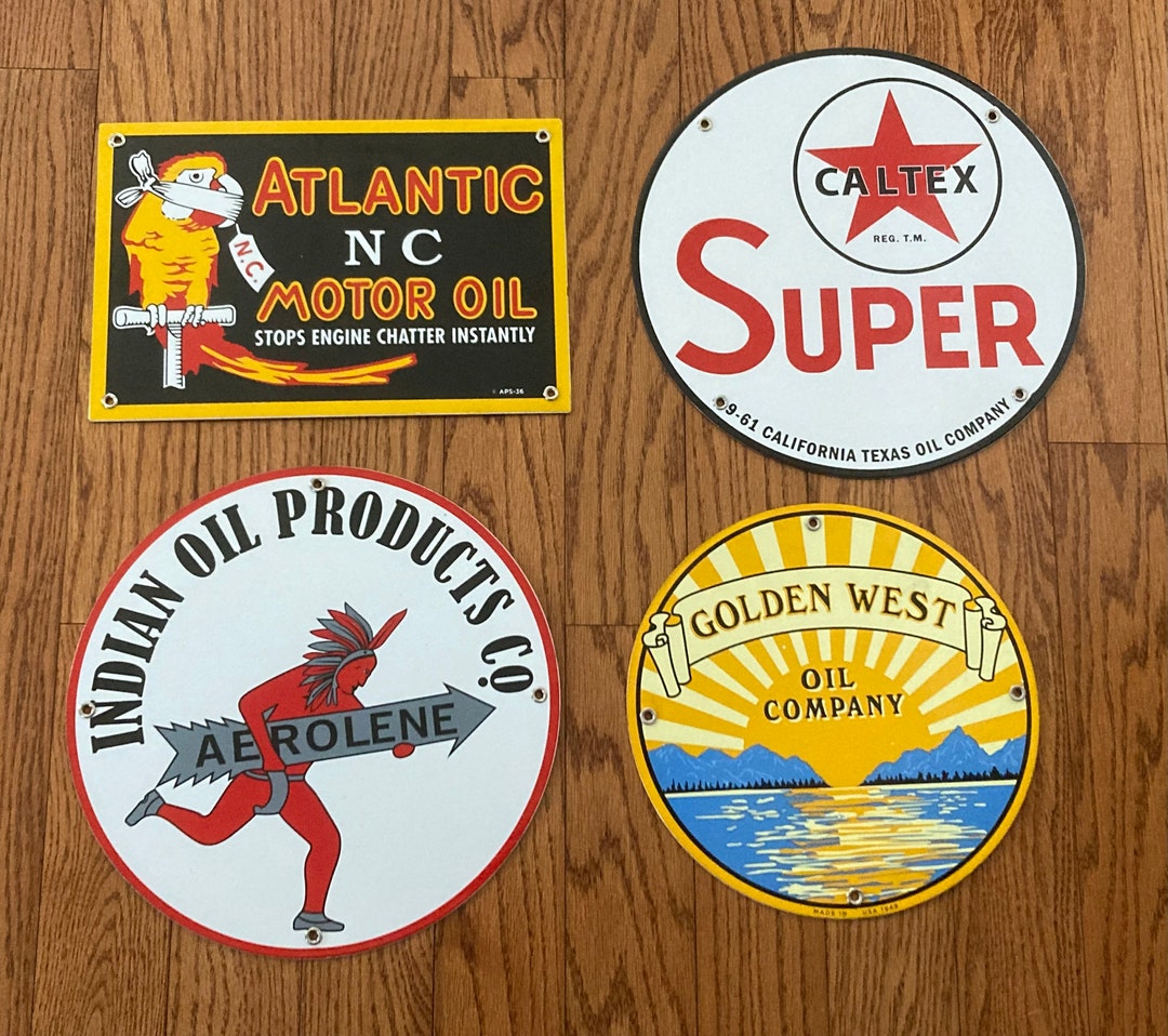 Vintage Motoring Signs - Etsy