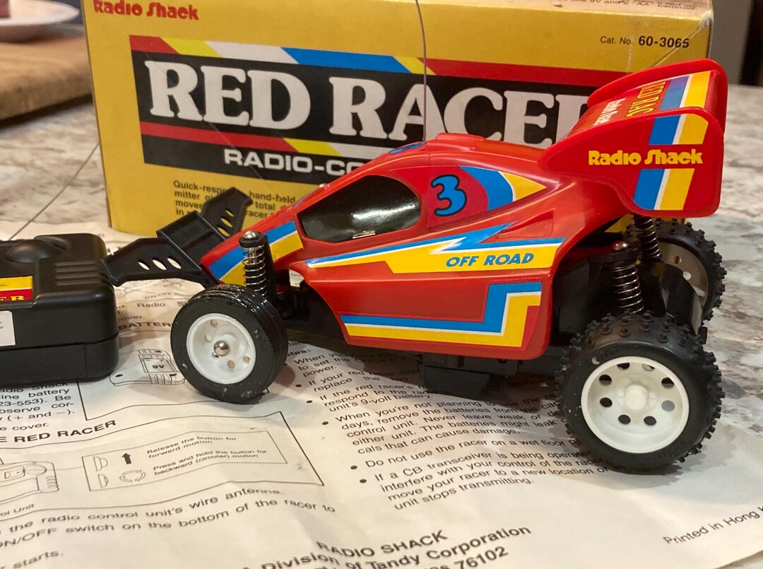 Radio Shack Red Racer - Etsy