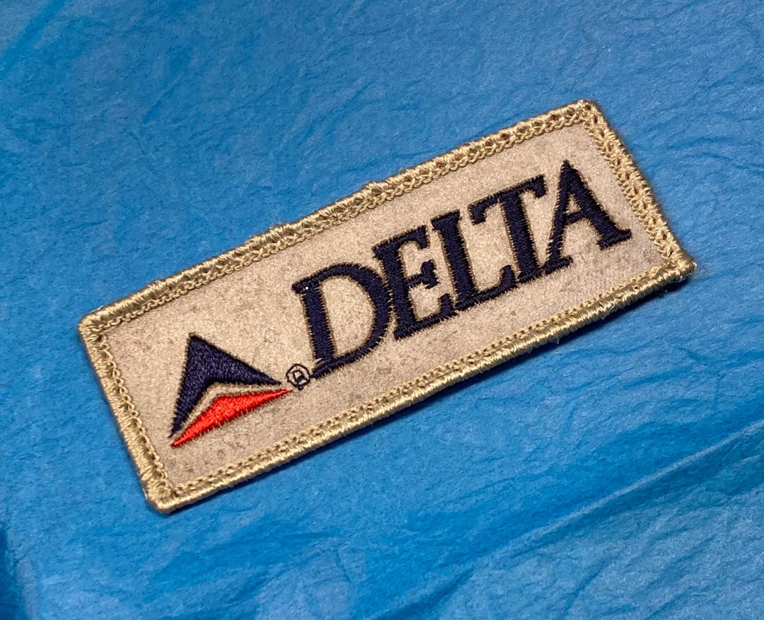 Vintage Delta Airline Patch - Etsy