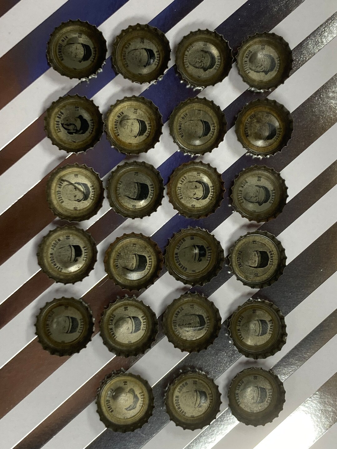 23 Atlanta Braves 1967 Coke Lids - Etsy