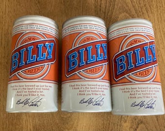BILLY BEER CANS - Etsy