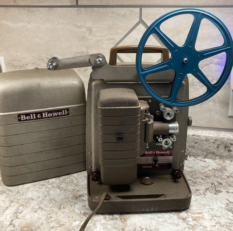 Bell & Howell Film Projector - Etsy