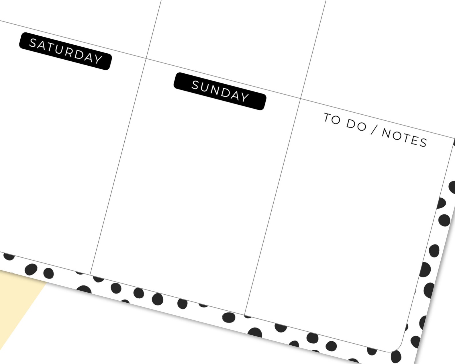 A4 Weekly Wall Planner Dry Erase Whiteboard Family Planner | Etsy UK
