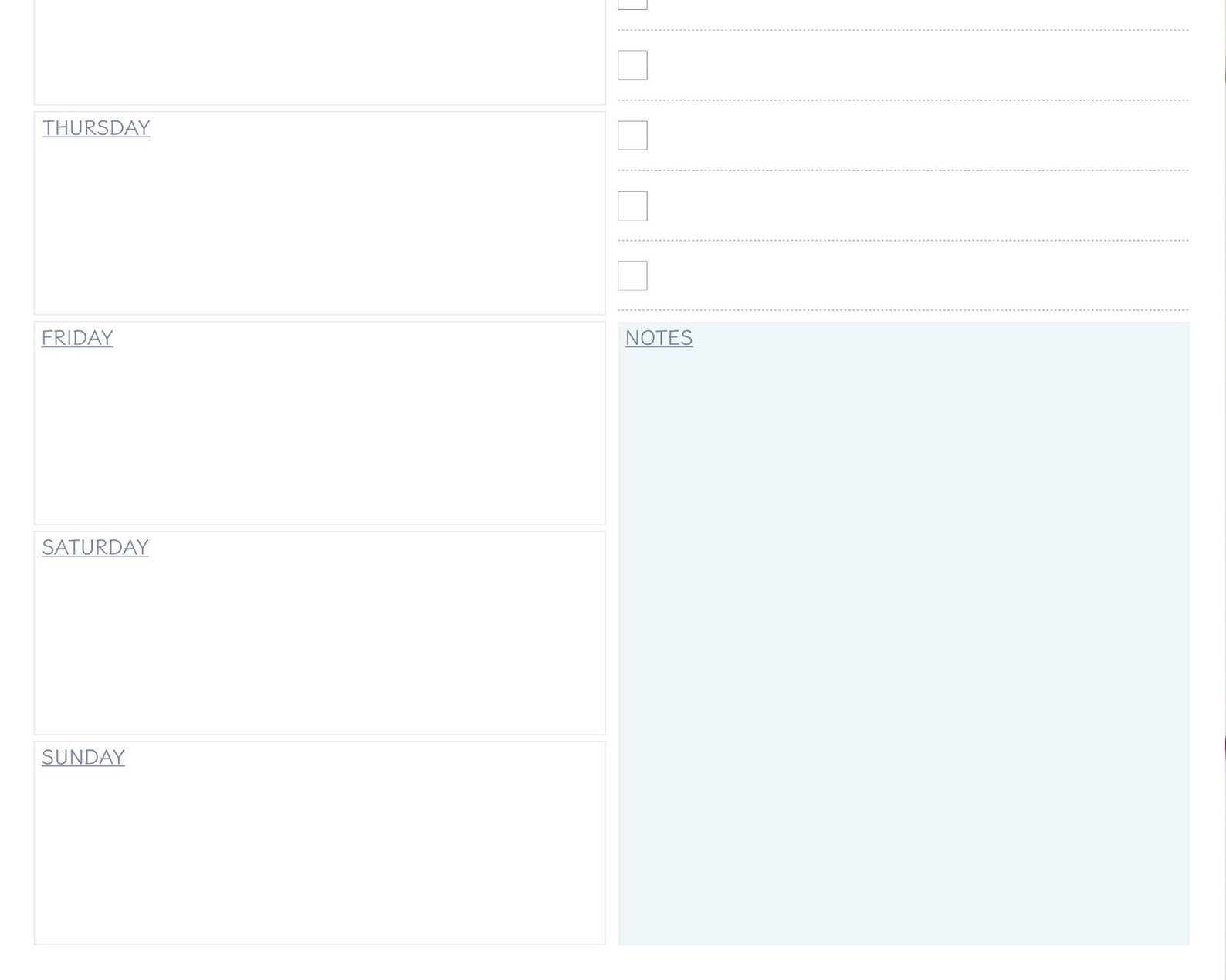 Weekly Planner Notepad Desk Pad Planner to Do List Notepad | Etsy UK