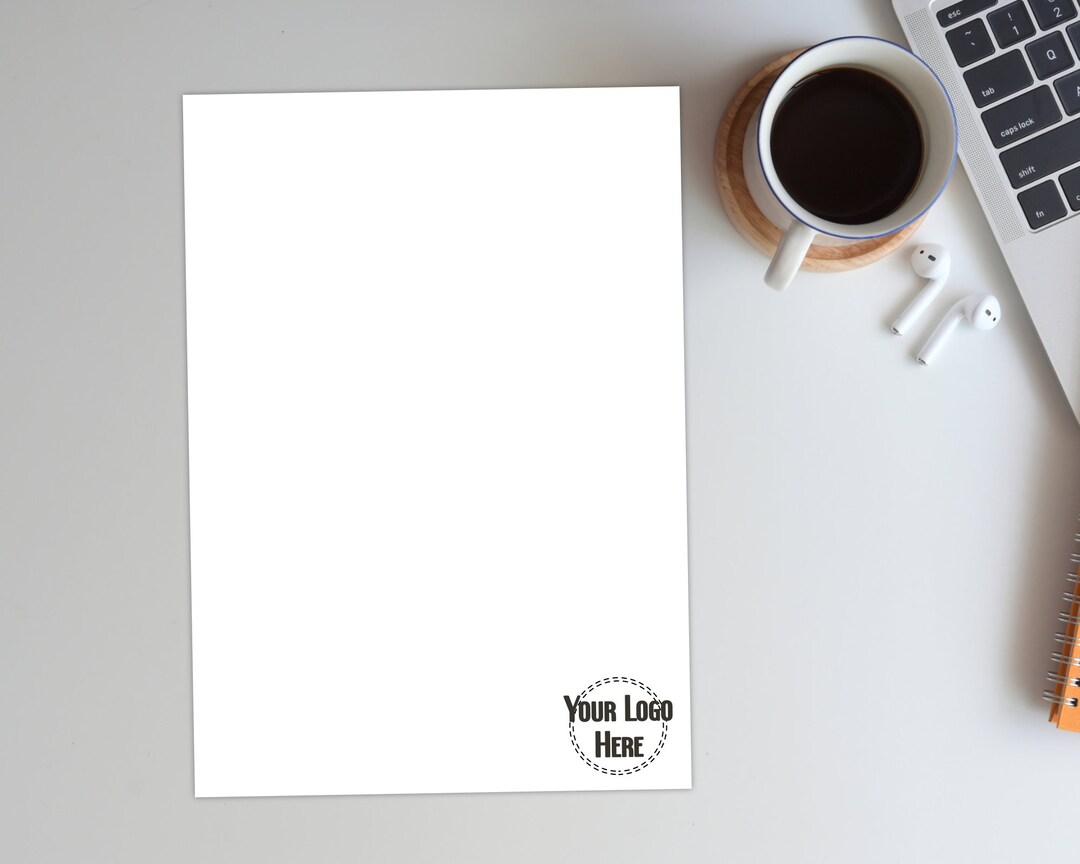 A4 or A5 Logo Notepad, Personalised Business Stationery, Thank You ...