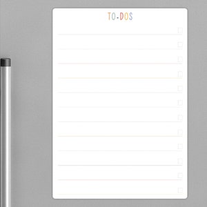 Don't Forget to Do A5 or A4 Dry Erase Whiteboard Reusable To-do List ...