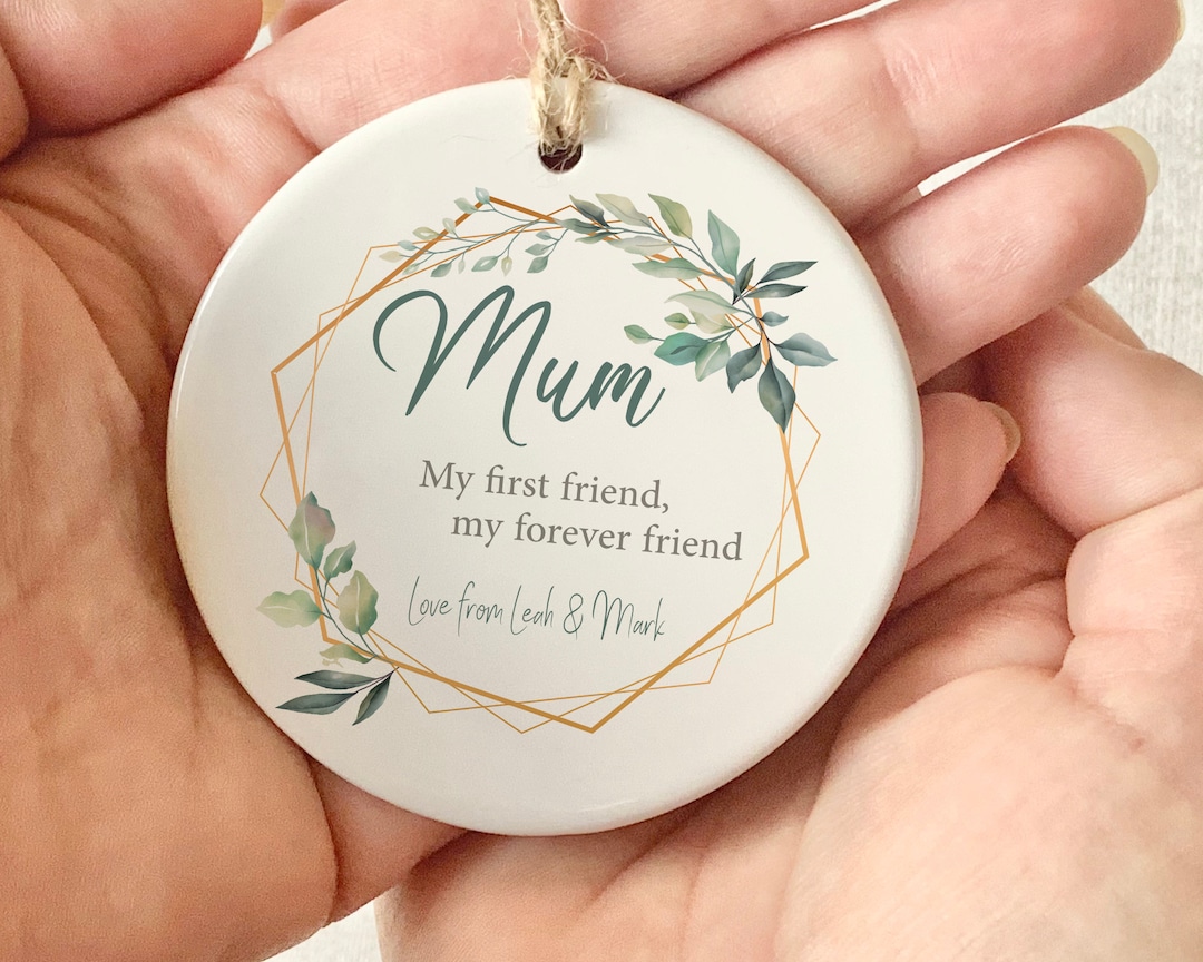 Personalised Mum's Ceramic Keepsake, Mother's Day Decoration, Home ...