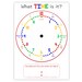 Personalised Kids Learning to Tell the Time INSTANT DOWNLOAD, Telling ...