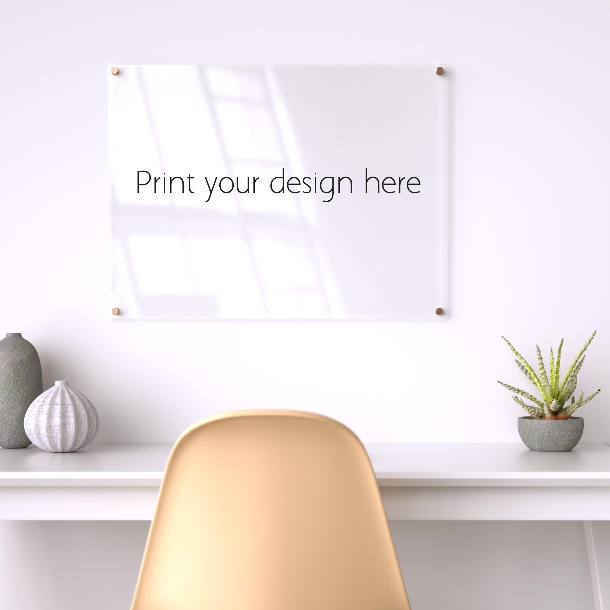 Print Your Own Design Acrylic Whiteboard, Custom Designed, A4, A3, A2 ...