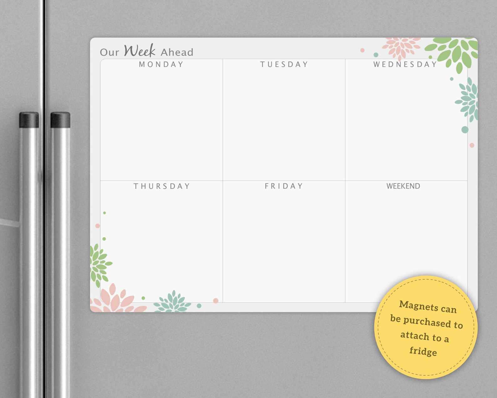 Personalised Weekly Planner Family Planner Meal Planner - Etsy UK