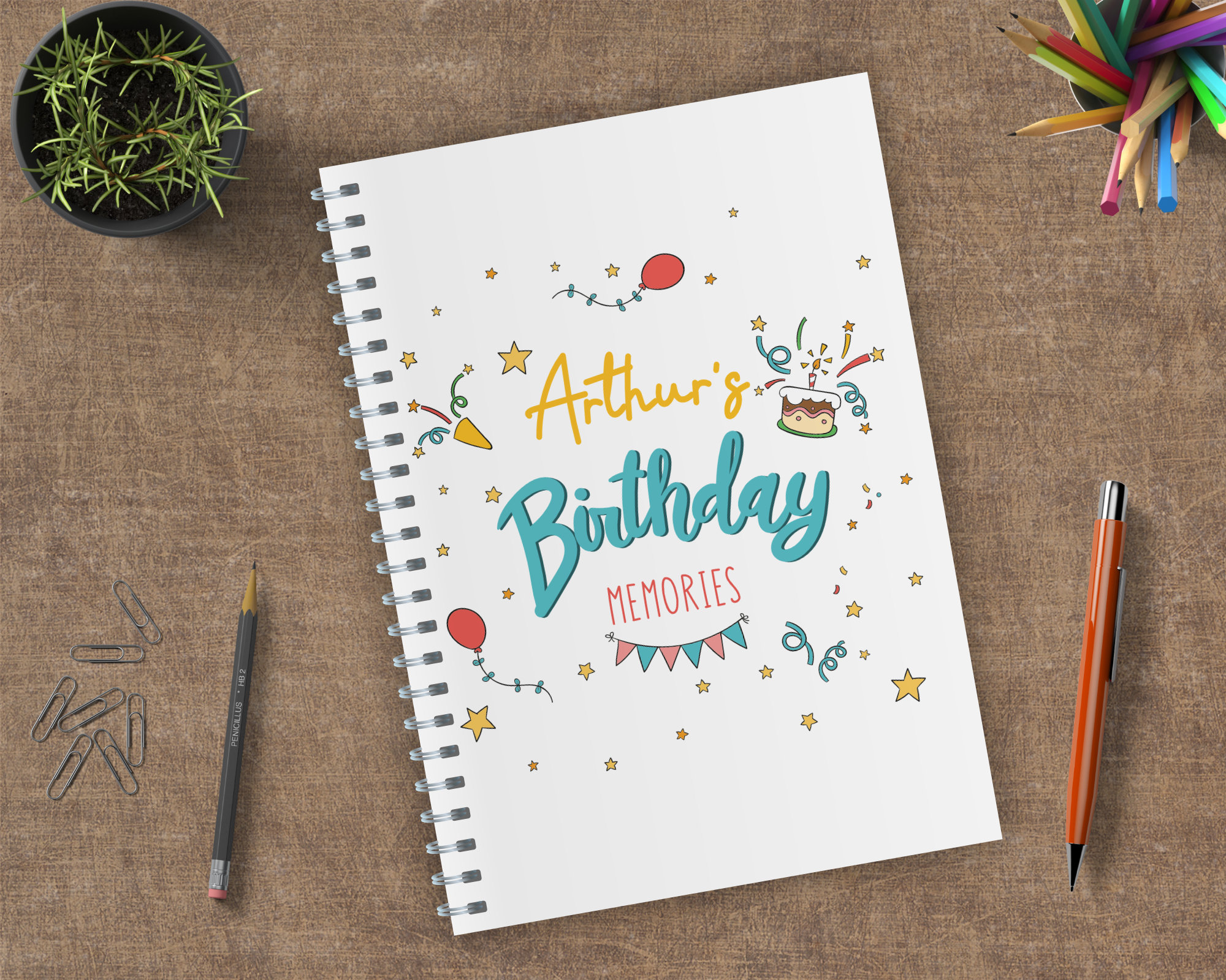 Birthday Memory Book Birthday Journal 1st to 16th Birthday - Etsy