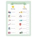 Personalised Children's Dry Wipe Routine Chart Morning and Evening Kids ...