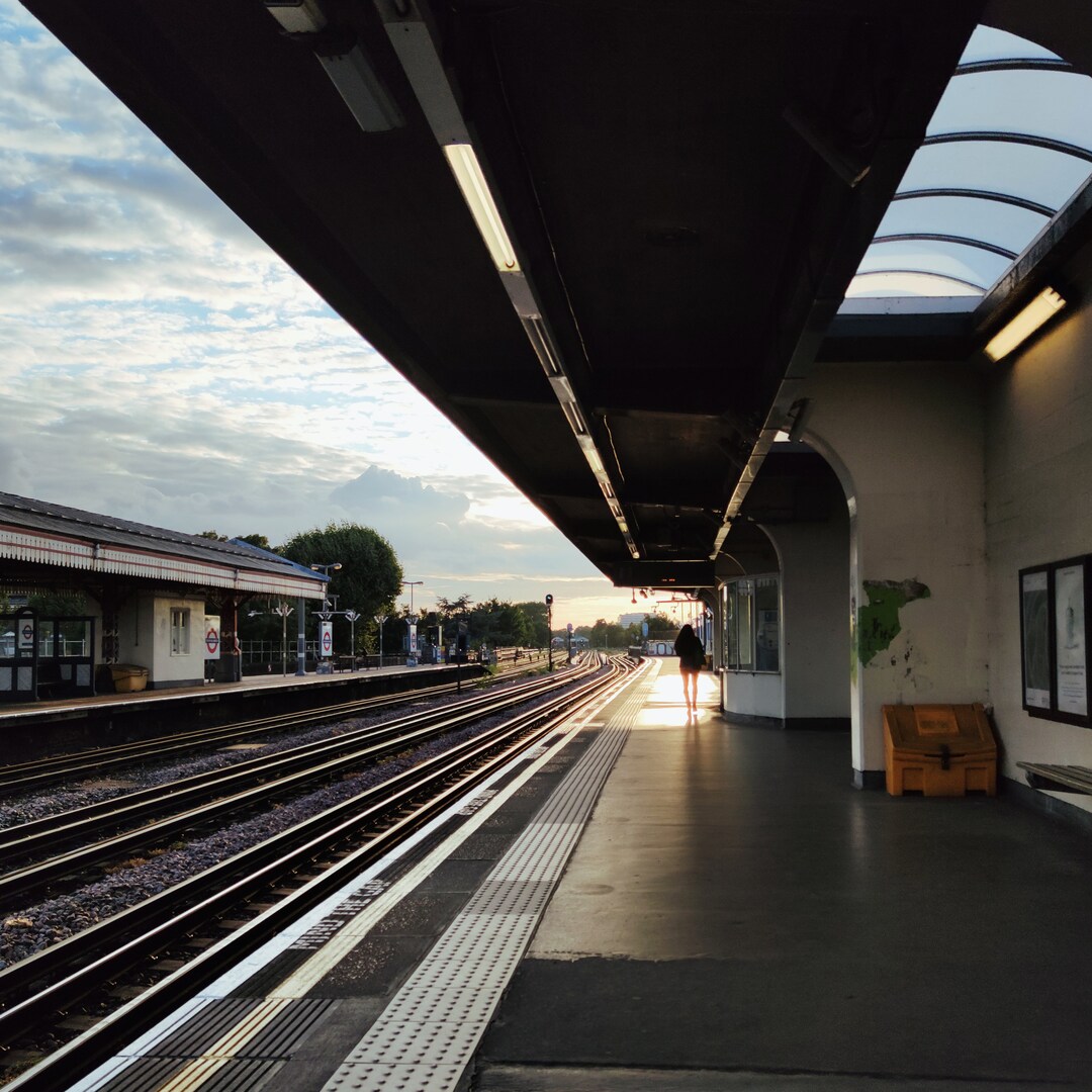 Stamford Brook Print, Train Station Print, London Photography, Colour ...