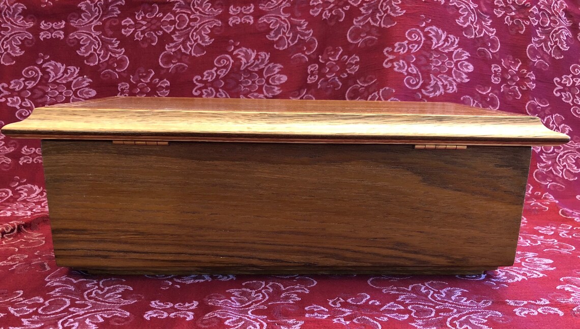 Handmade Wooden Jewelry Box Wood Keepsake Box, Trinket Box Gift Idea ...