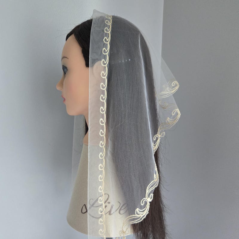 Lace Church Head Scarf - Etsy