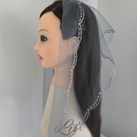 Handmade Silk Head Covering: Orthodox Church Veil Mantilla - Etsy