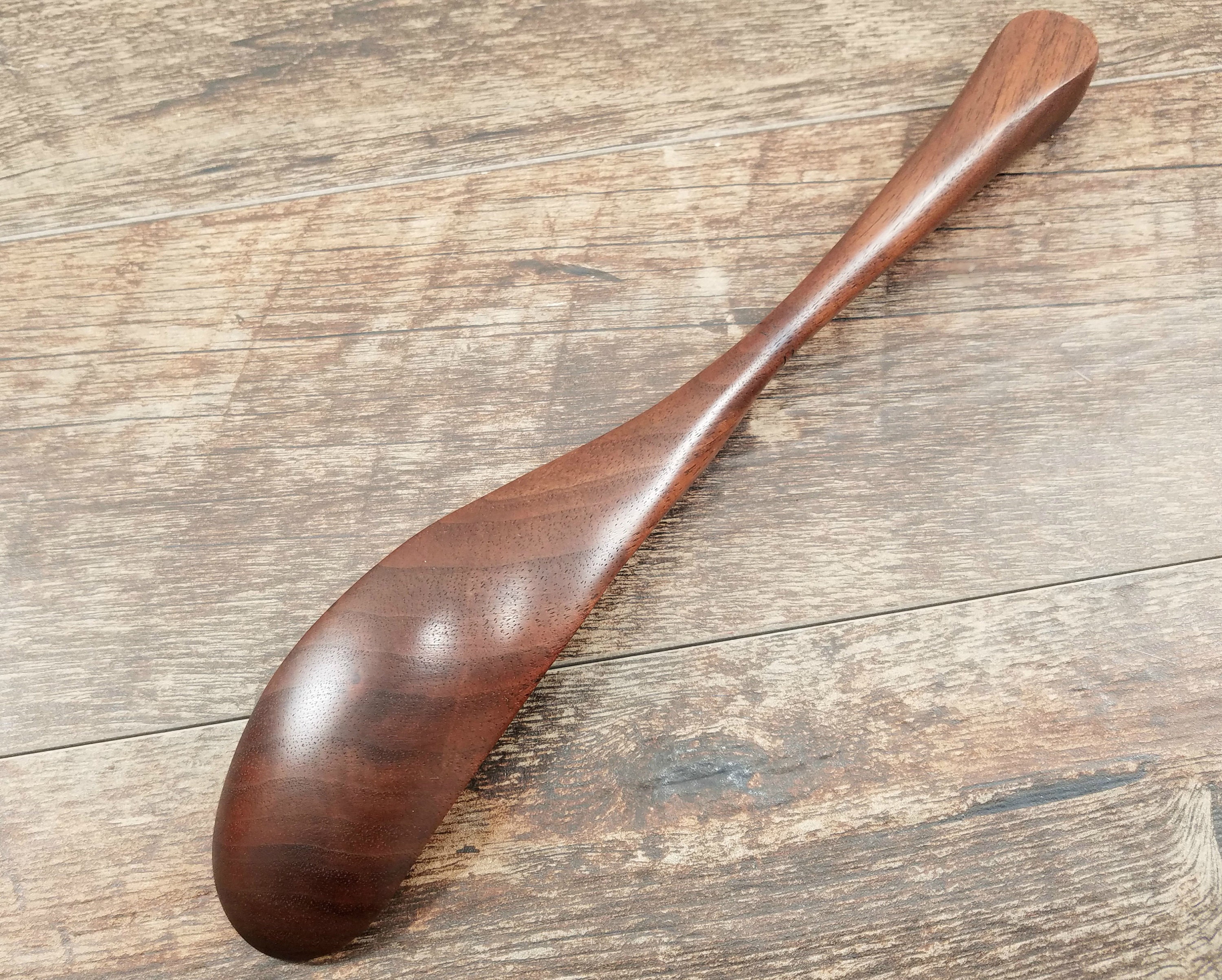 Handmade Right Handed Walnut Spurtle Hand Carved Wooden - Etsy België
