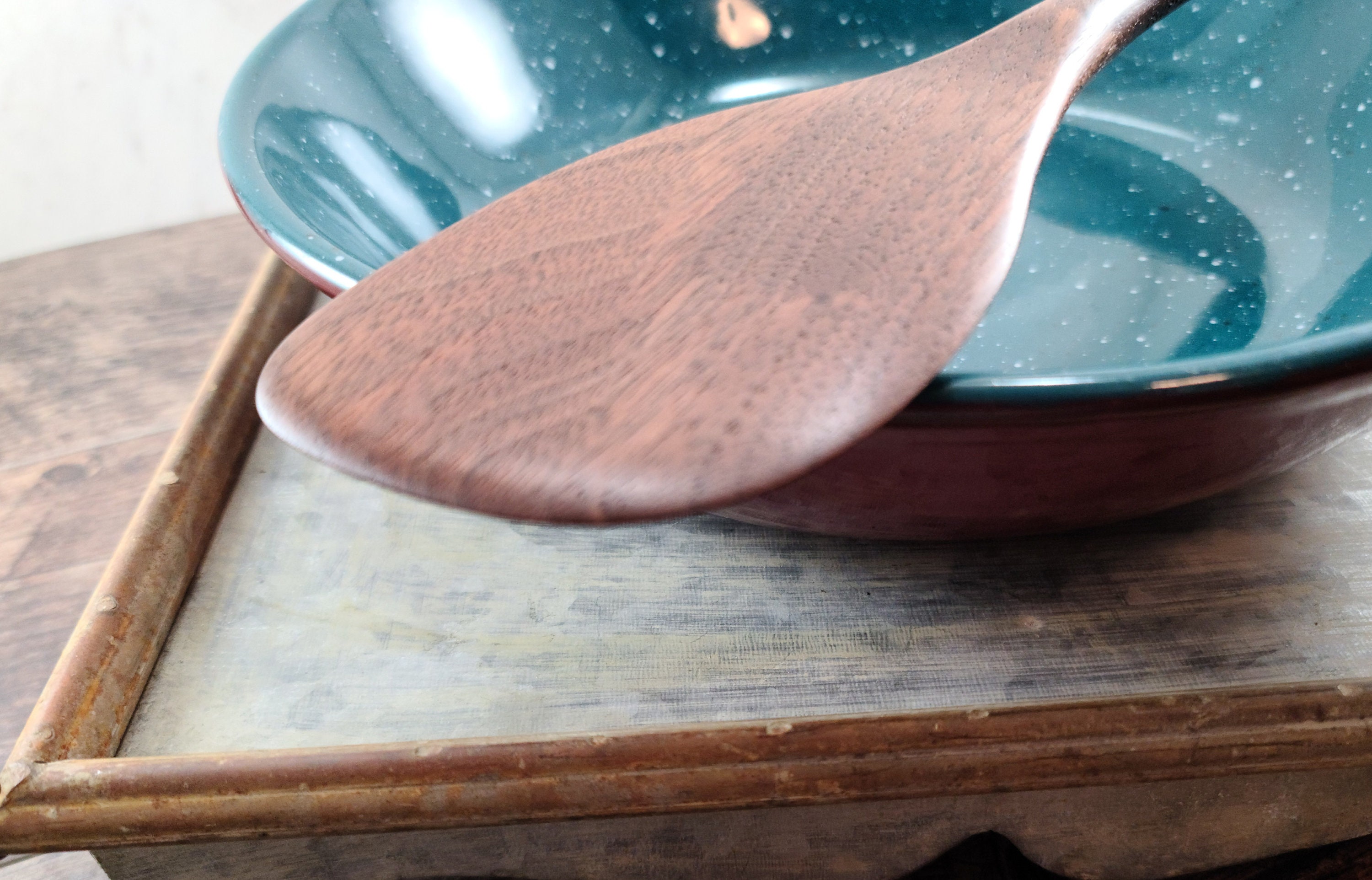 Handmade Walnut Saute Spoon Gourmet Kitchen Utensils Wood - Etsy