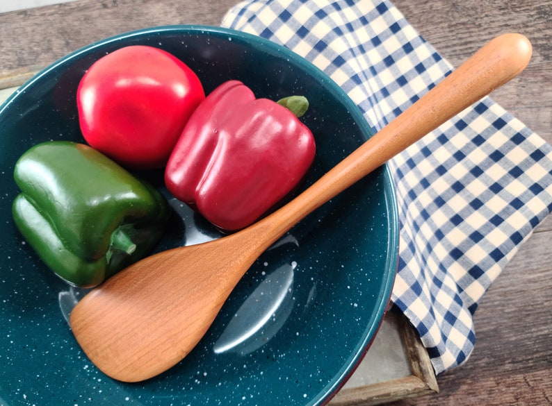 Handmade Cherry Saute Spoon Gourmet Kitchen Utensils 012-C - Etsy