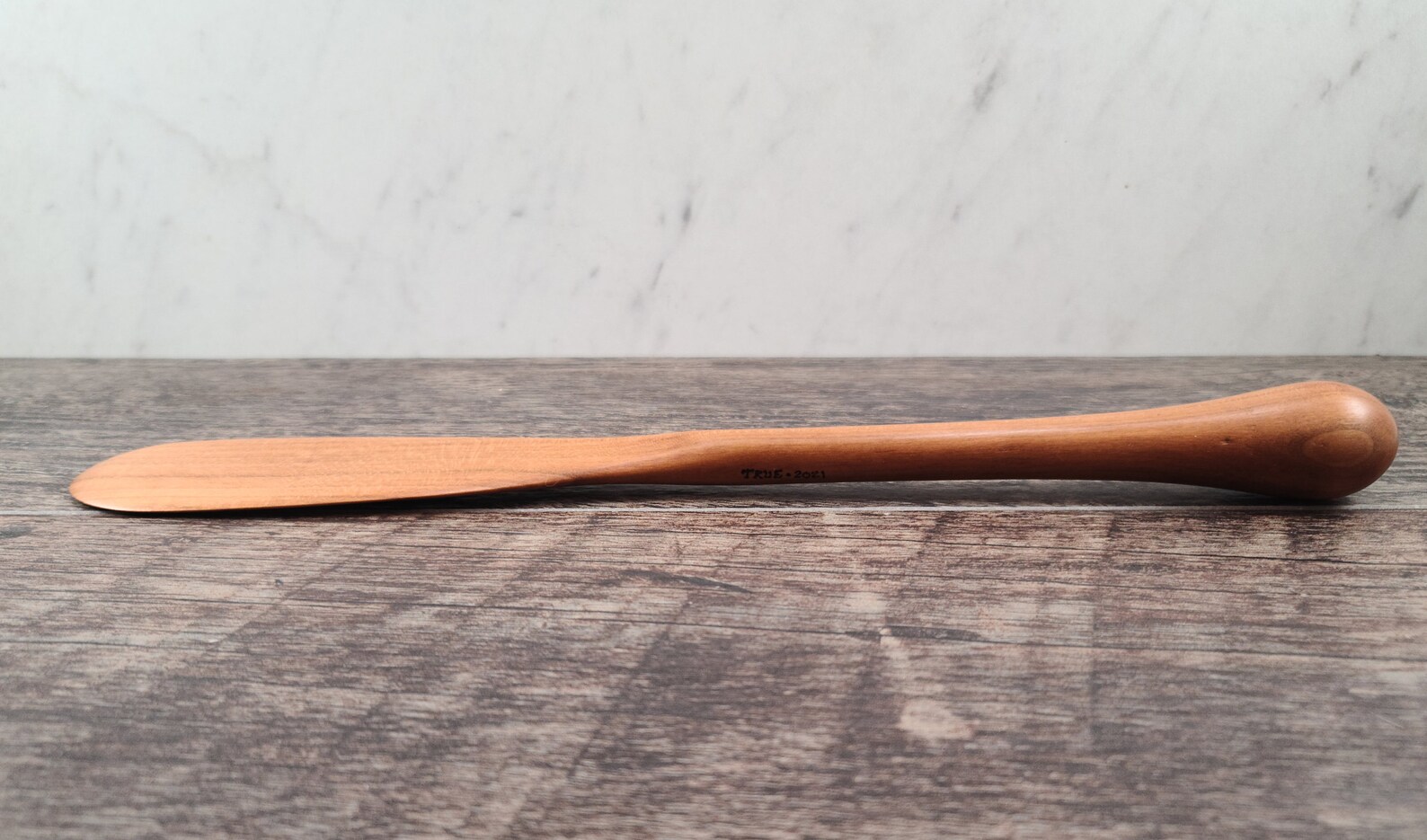 Handmade Wooden Spatula, Mixing Spoon, Gourmet Kitchen Utensils ...