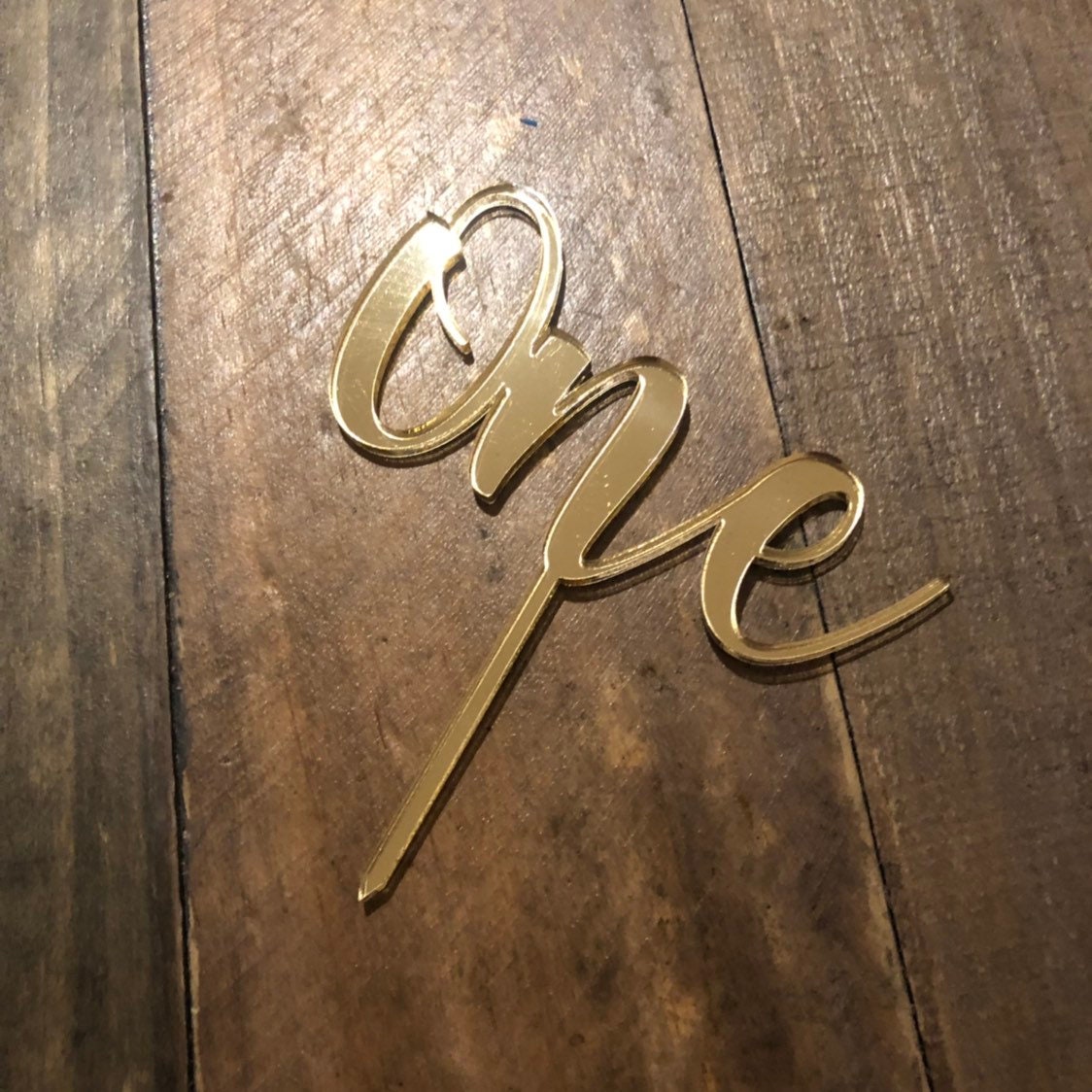 Personalised Cake Topper Custom Laser Cut Acrylic Personalized