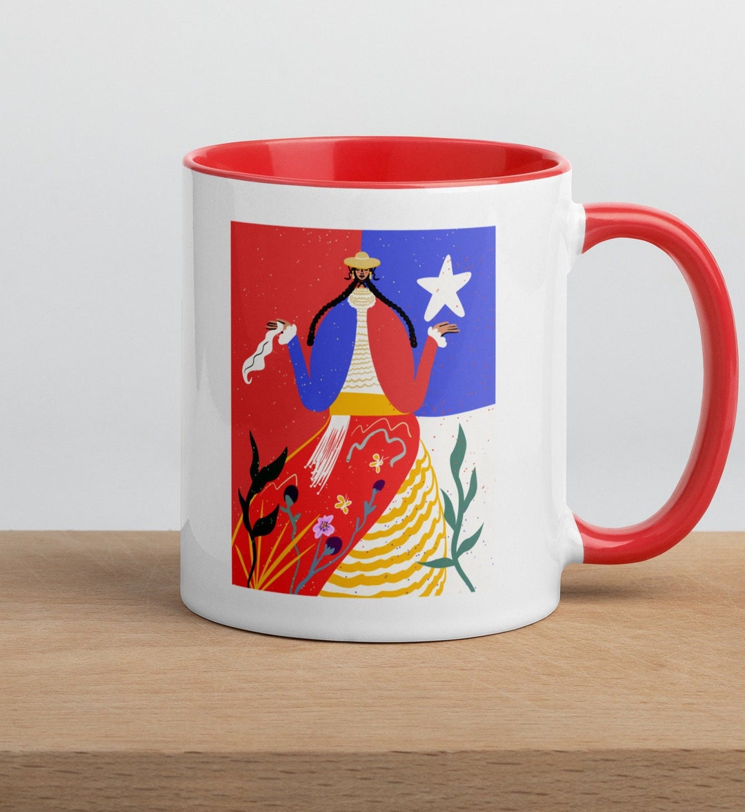 Mug Chile Flag - Etsy