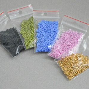 DIY Beaded Earrings Kit | for Beginner Pattern Fringe Flower Earrings ...