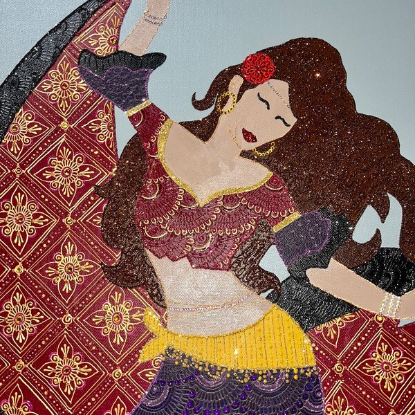 Gypsy Dancer Paintings - Etsy